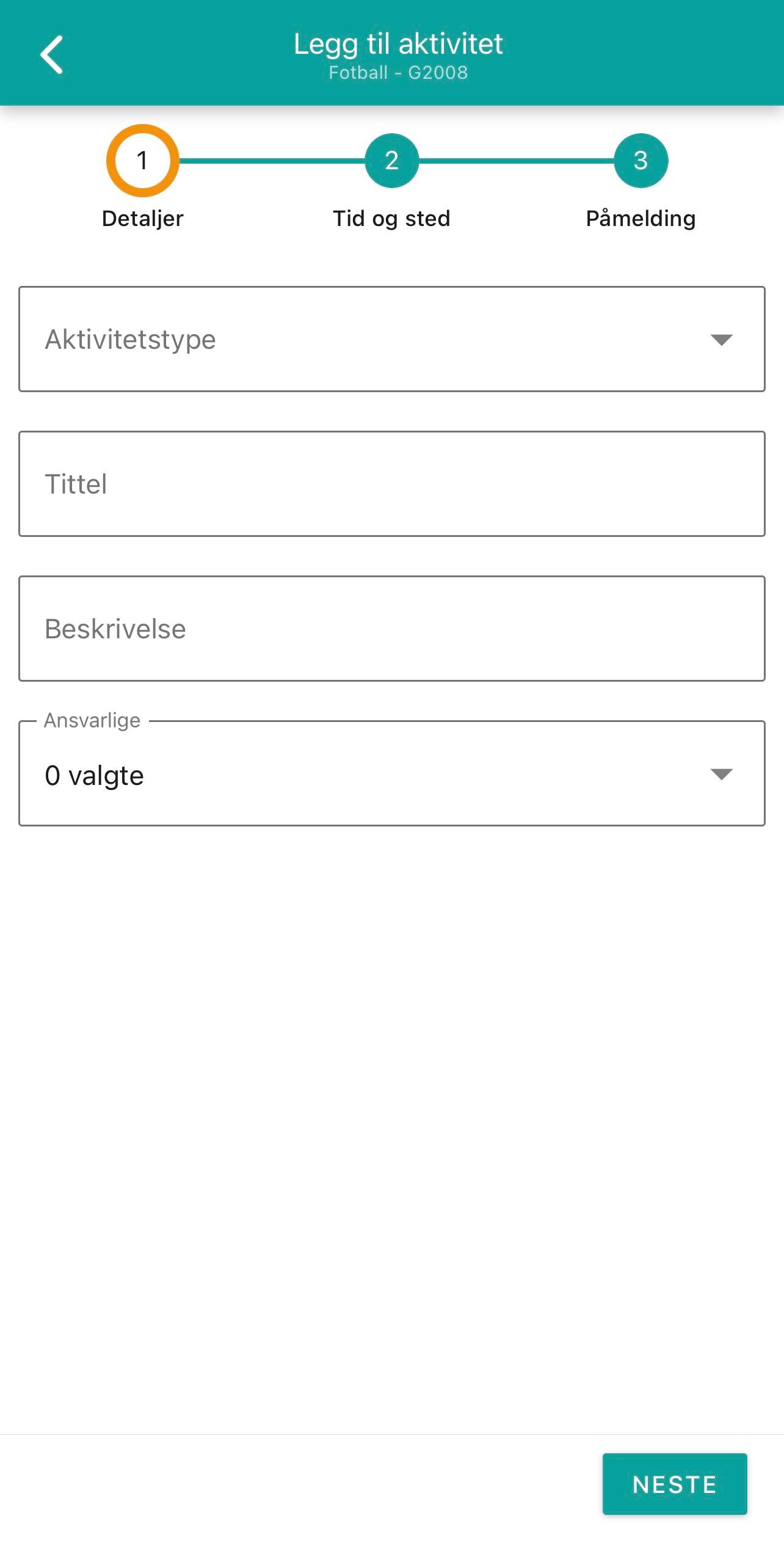 Hvordan opprette en aktivitet? – Rubic AS Kundesenter