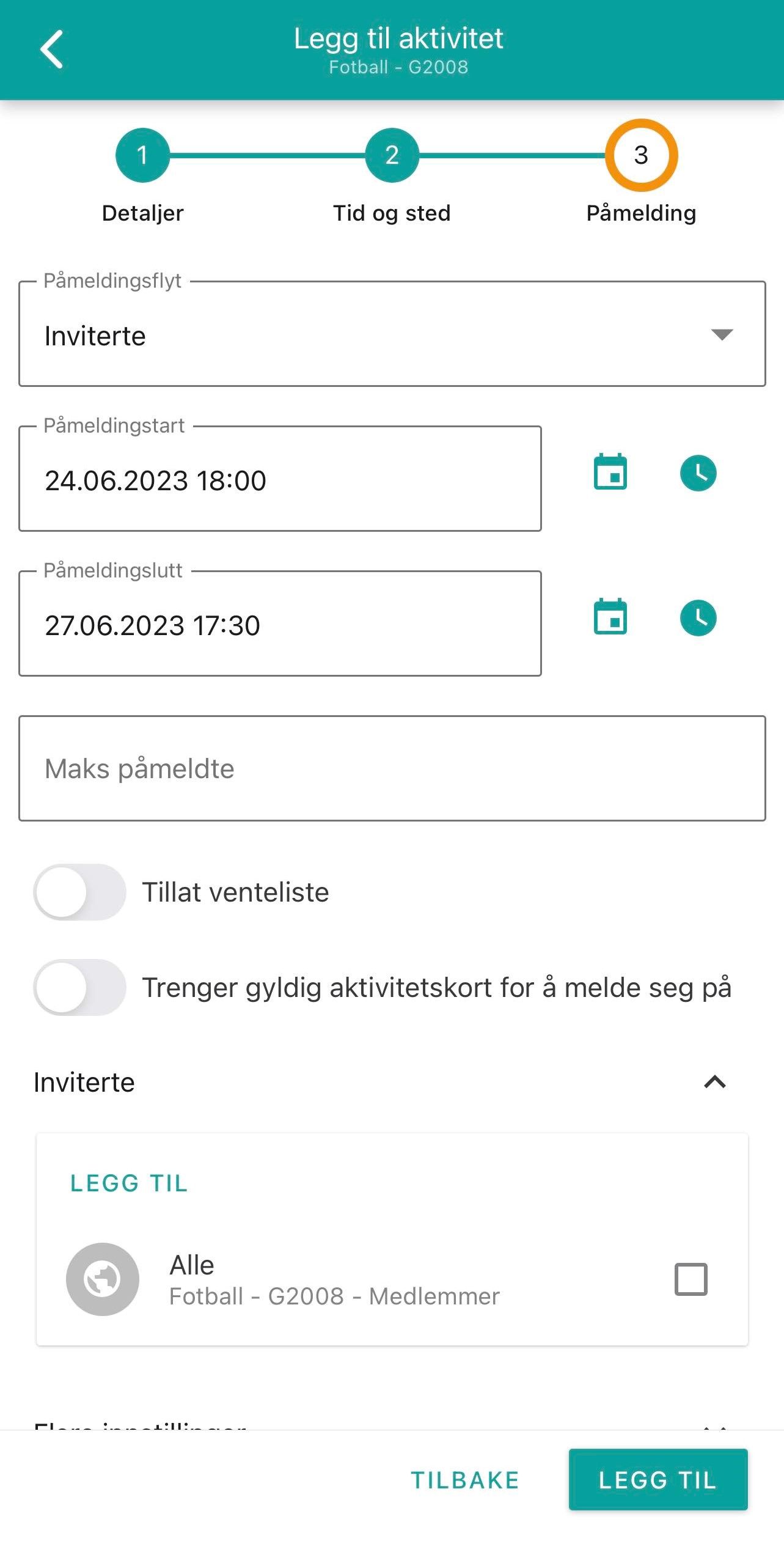 Hvordan opprette en aktivitet? – Rubic AS Kundesenter